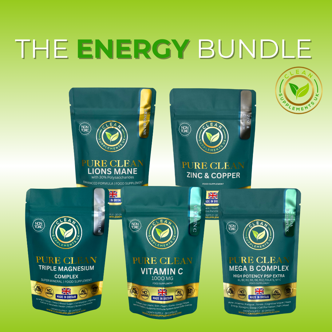 Clean Energy Supplement Stack UK – Beat Fatigue Naturally | Clean ...